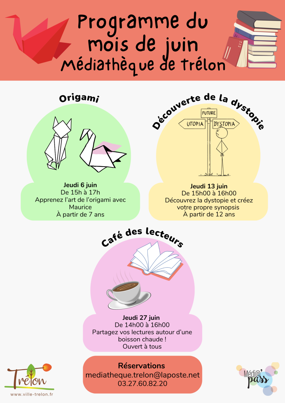 Activités à découvrir à la médiathèque de Trélon - Trélon
